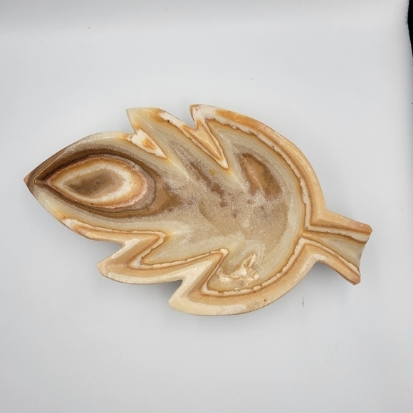 Vintage | Accents | Vtg Marble Leaf Trinket Dish | Poshmark